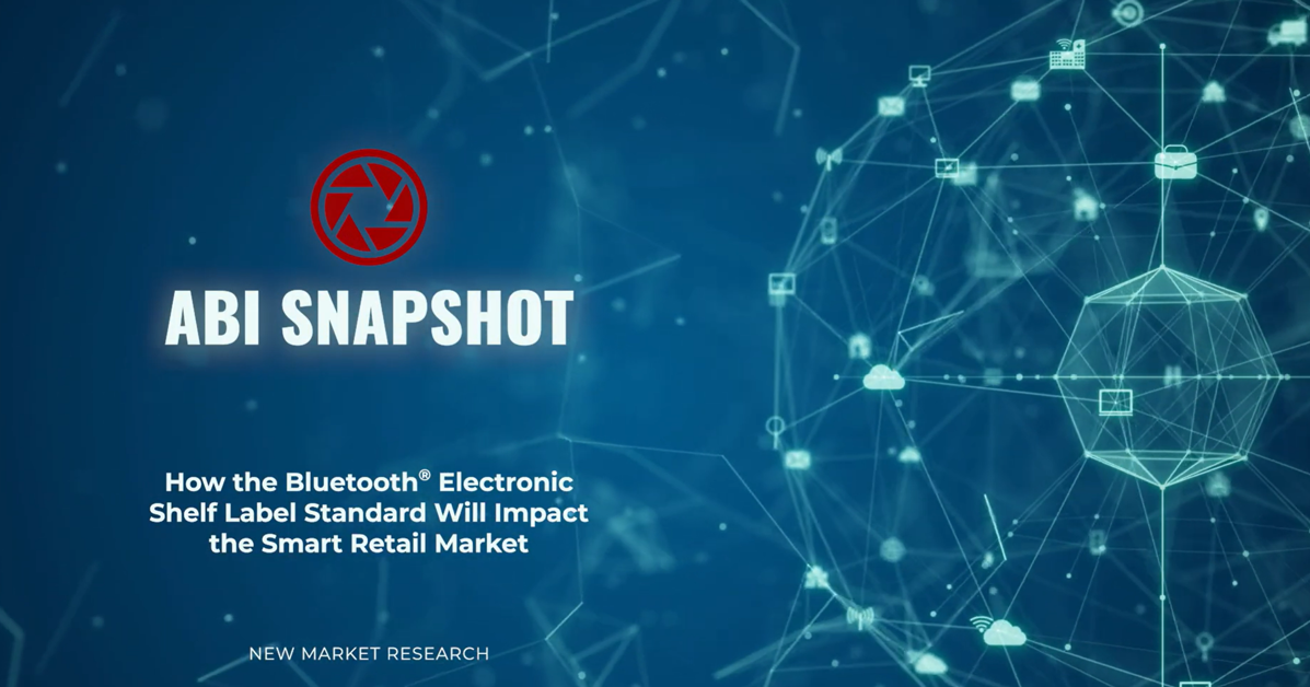 ABI Snapshot - How the Bluetooth® Electronic Shelf Label Standard Will ...